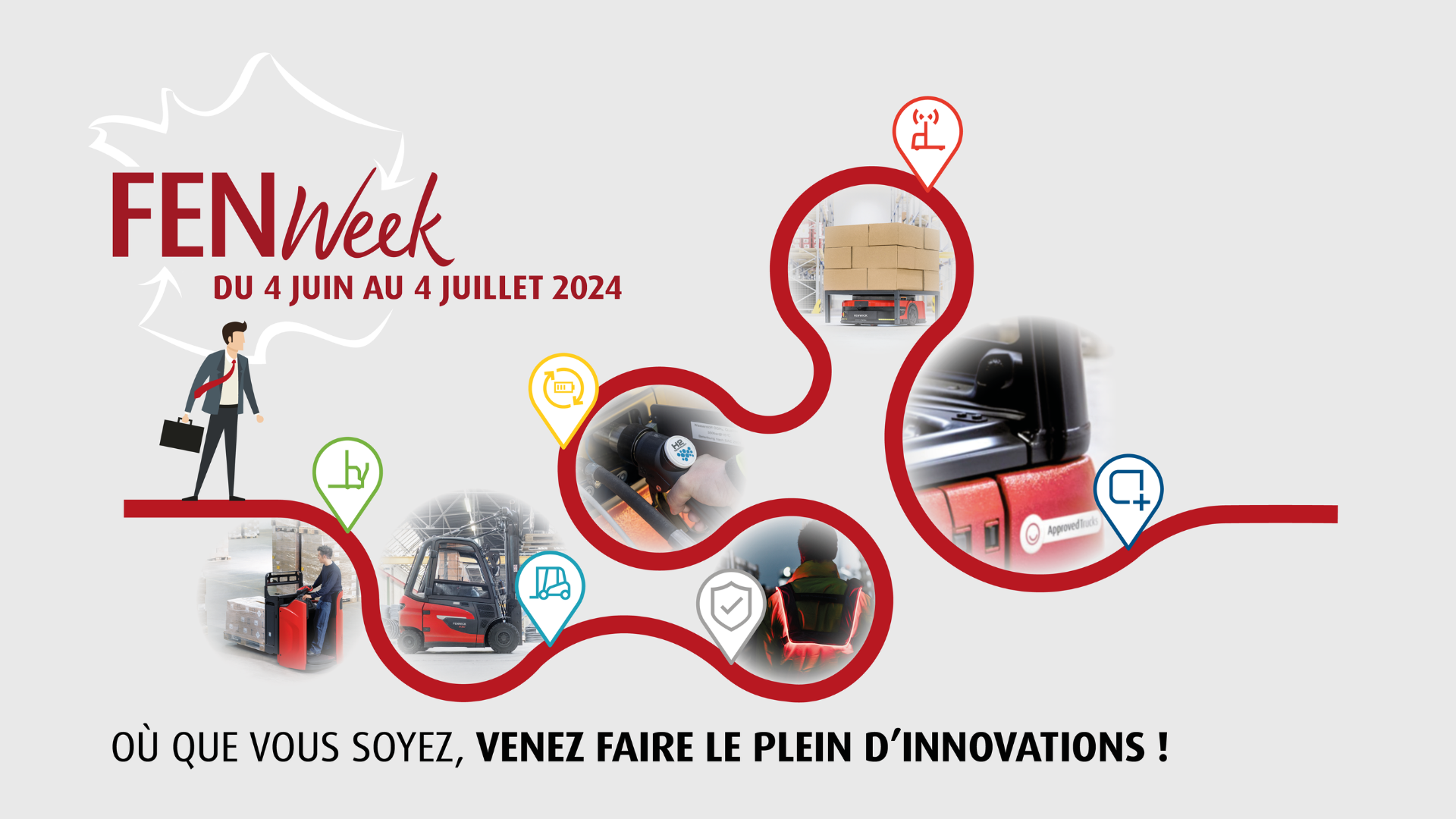La Tour de France de l'Innovation par Fenwick