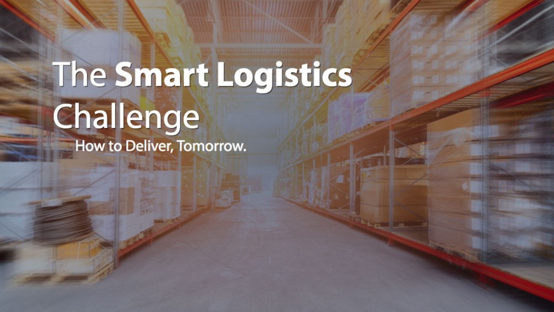The Smart Logistics Challenge un concours au service de nouvelles idées