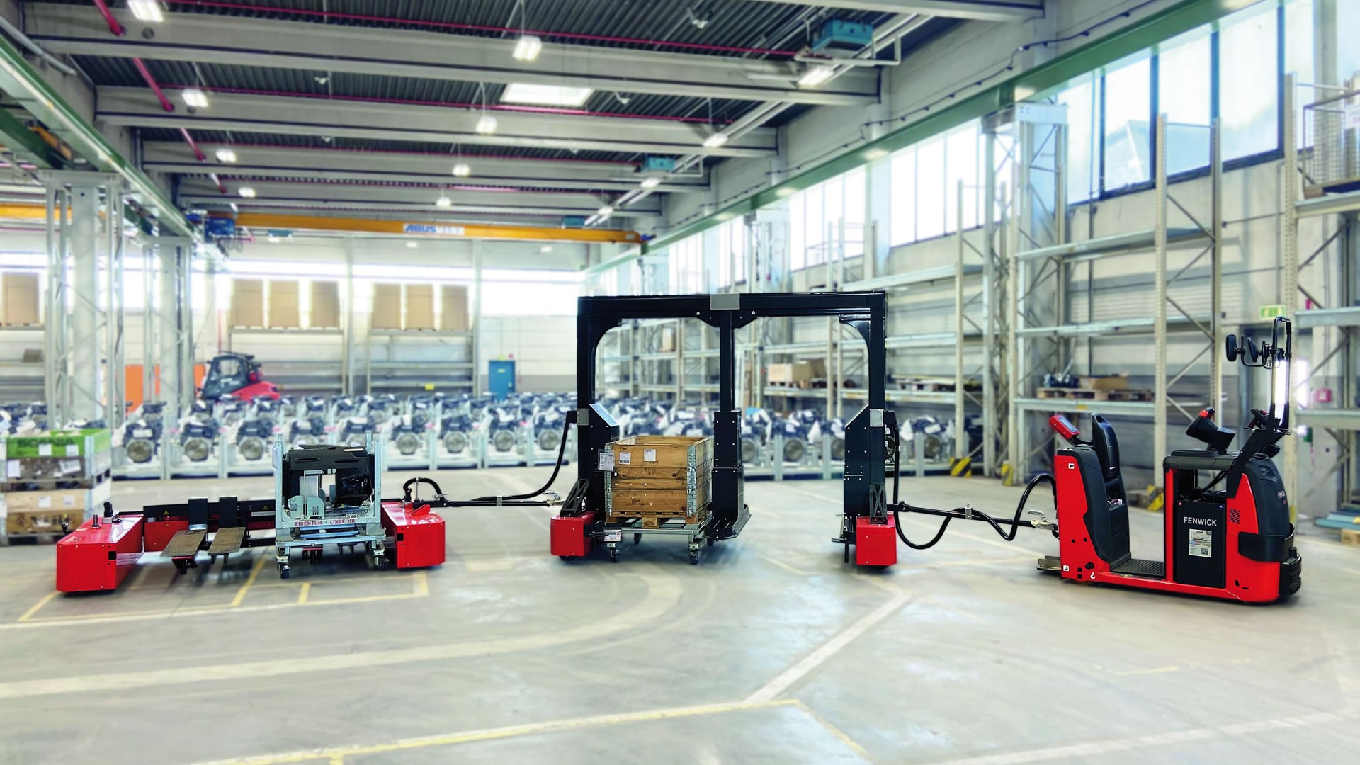 Nouveau train logistique Fenwick