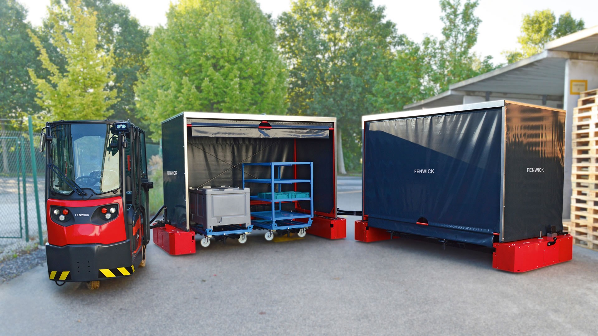 Nouveau train logistique Fenwick